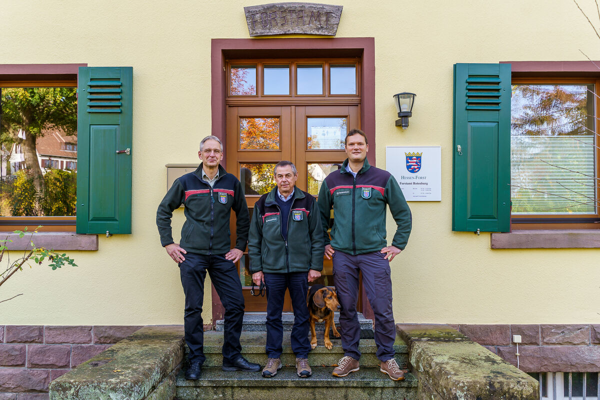 Forstamtsleiter Dr. Führer in Rotenburg in den Ruhestand verabschiedet ...